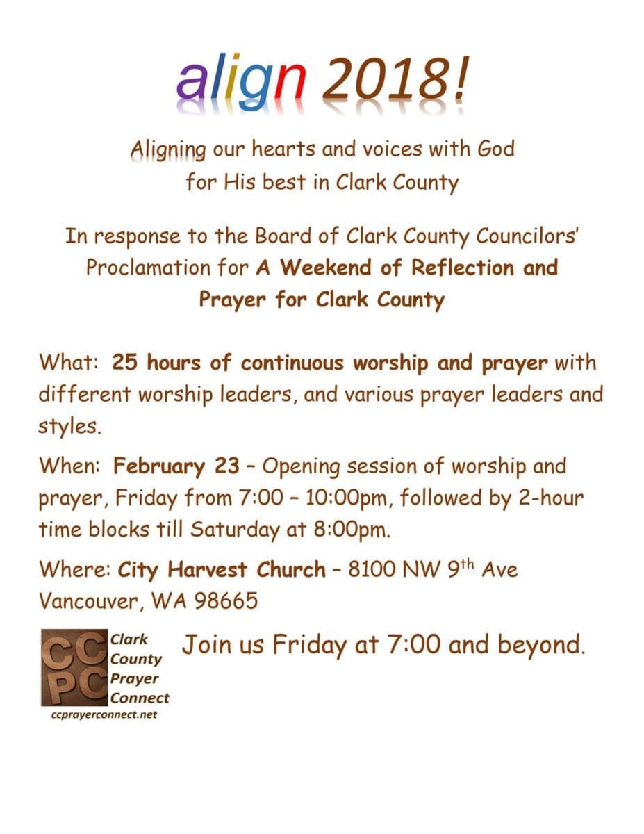 Faithful called to pray for Clark County | ClarkCountyToday.com