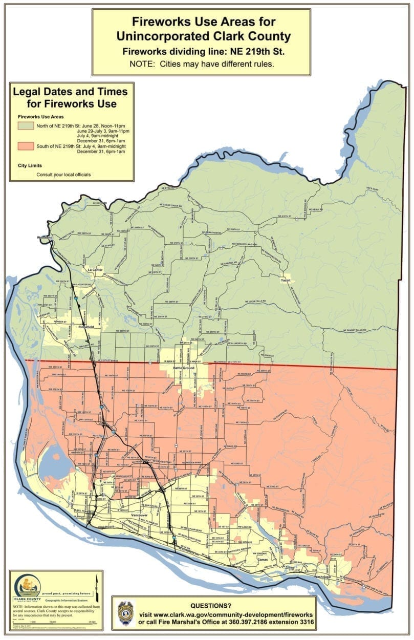 Council to hear from the public on changes to Clark County fireworks ...