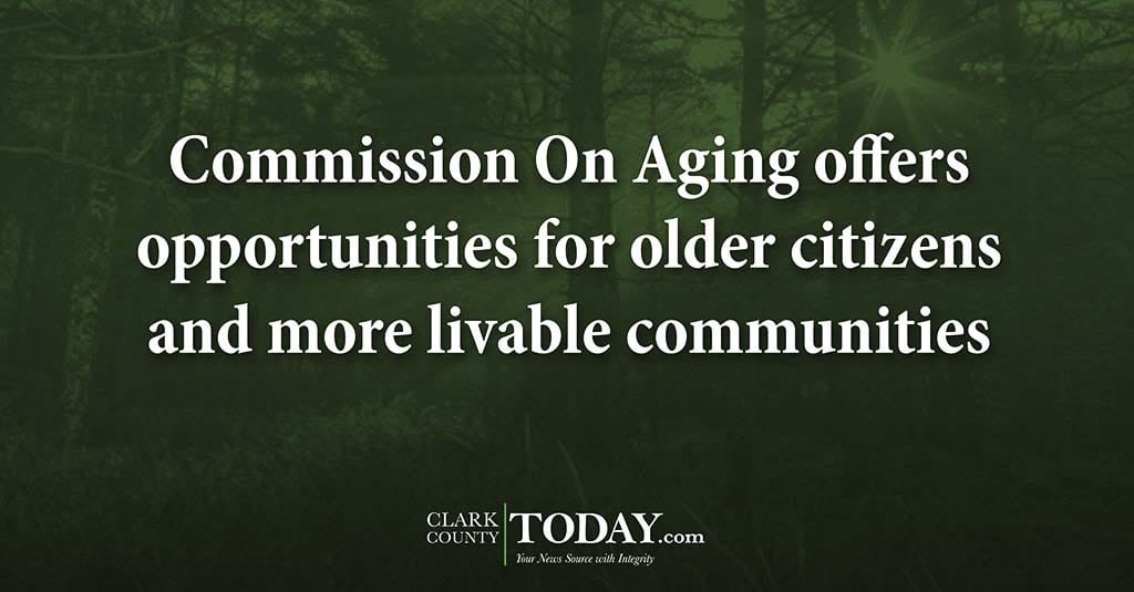 Commission On Aging offers opportunities for older citizens and more ...