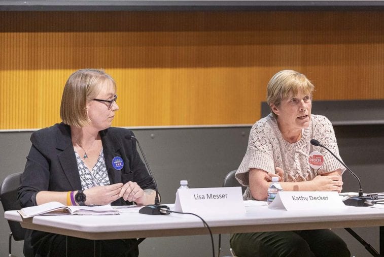 Kathy Decker and Lisa Messer face off for Position 4 on VPS Board of ...