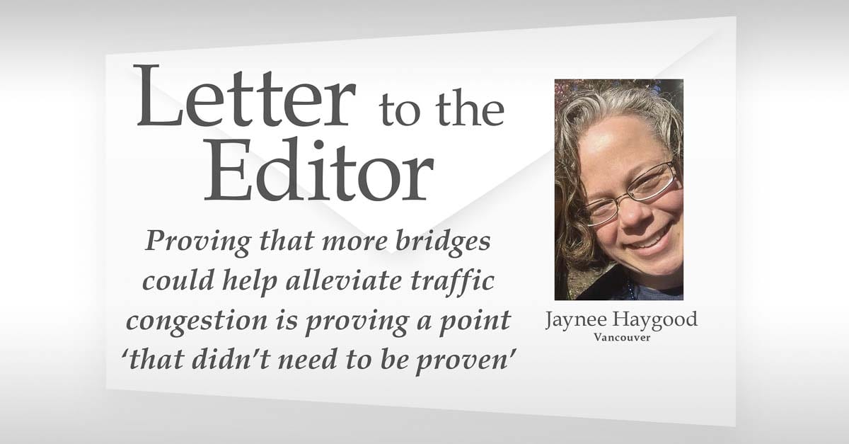 Letter: Proving that more bridges could help alleviate traffic ...