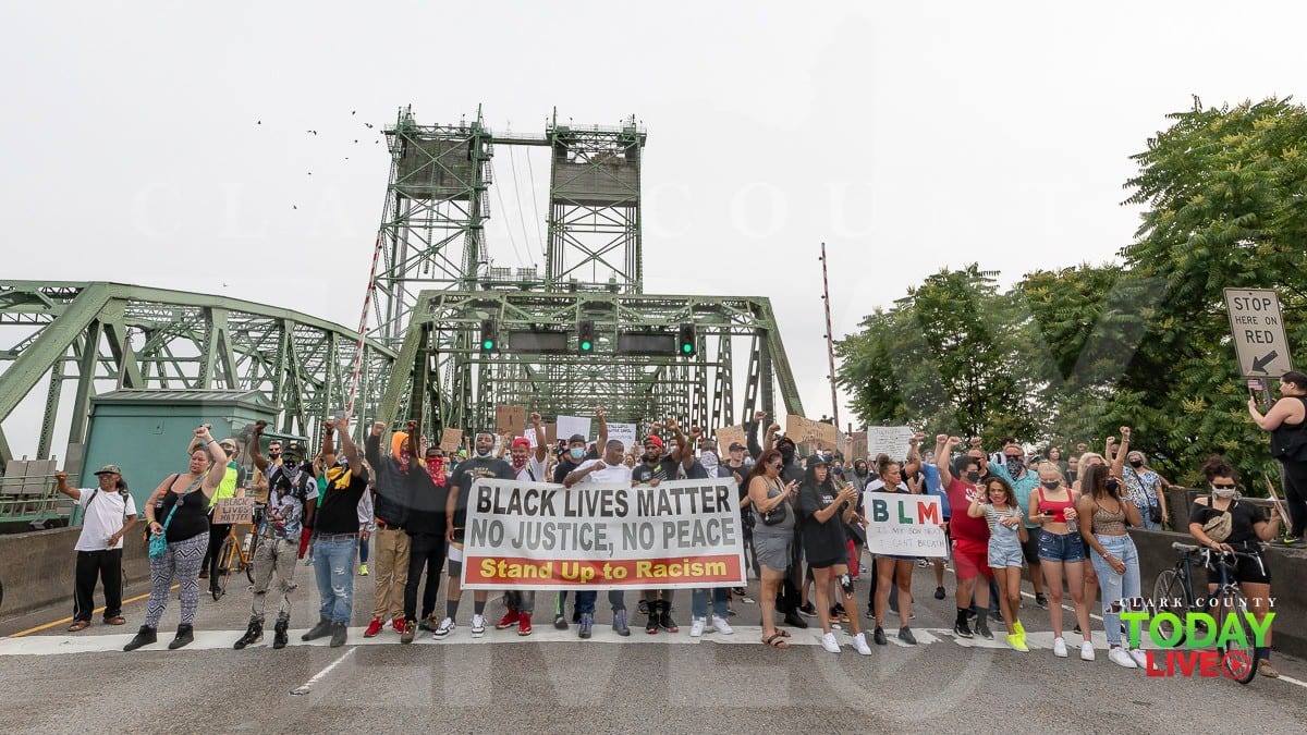 Protesters block traffic on Interstate Bridge – ClarkCountyToday.com