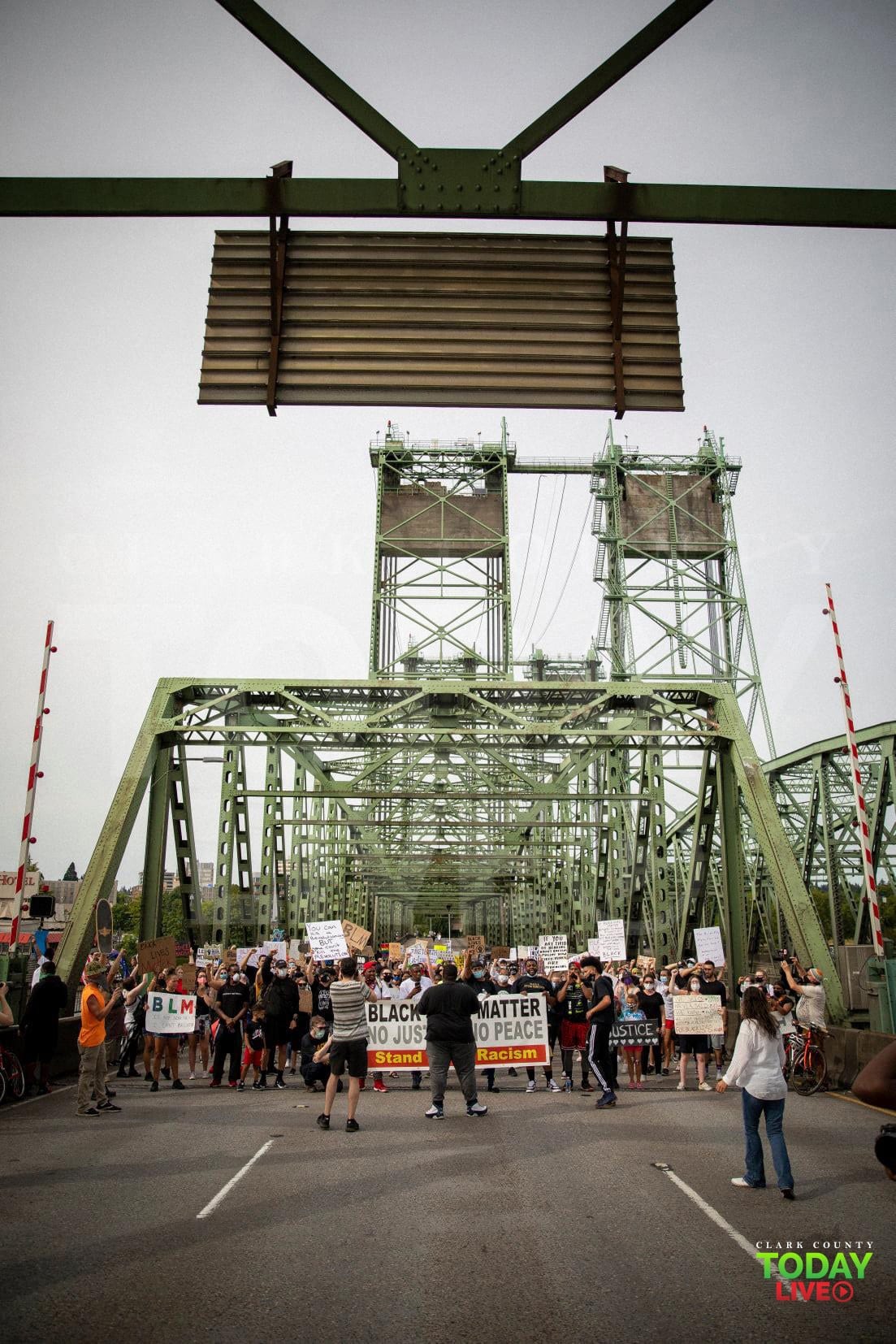 Protesters block traffic on Interstate Bridge – ClarkCountyToday.com