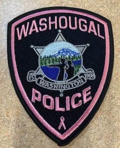 Clark County police officers participate in Pink Patch Project ...