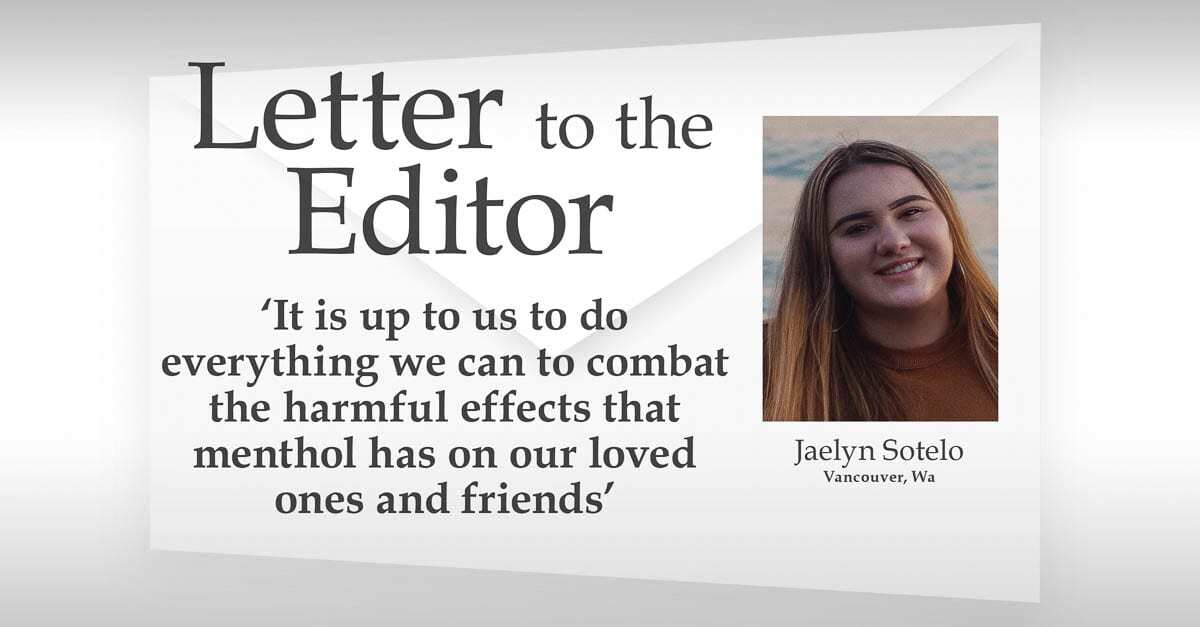 Letter: ‘It is up to us to do everything we can to combat the harmful ...