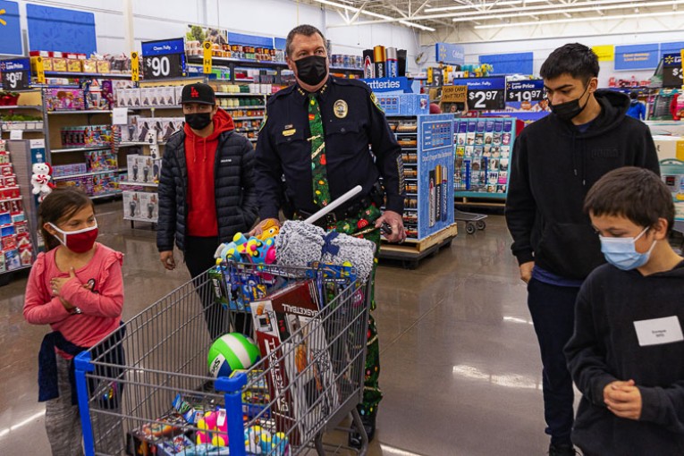 11th annual Shop with a Cop event held at Woodland WalMart ...