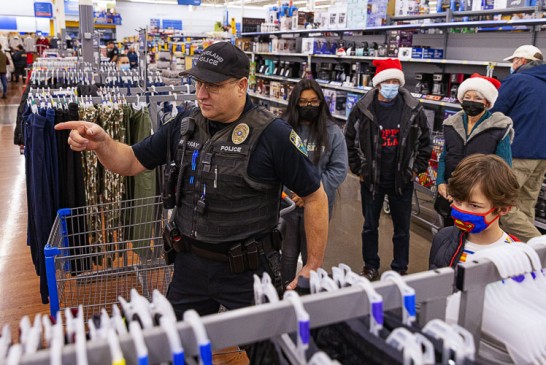 11th annual Shop with a Cop event held at Woodland WalMart ...