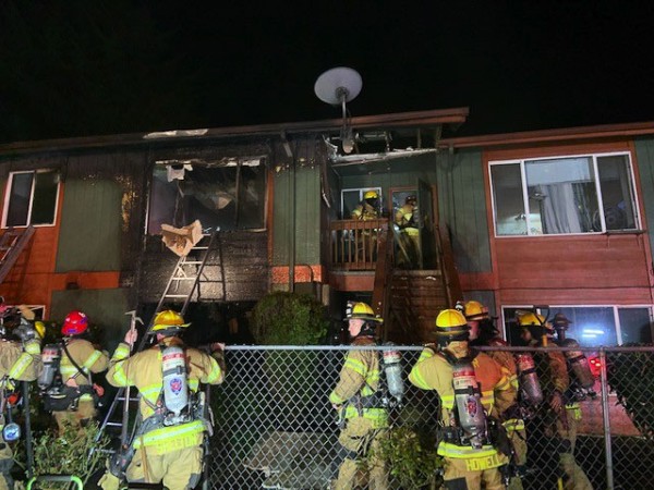Woodland apartment fire displaces six residents – ClarkCountyToday.com