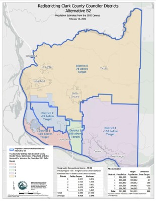 County Council to reconsider previously rejected redistricting map B2 ...