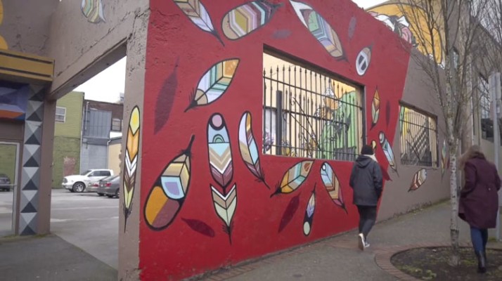 Twelve mural installation Saturday in downtown Vancouver ...