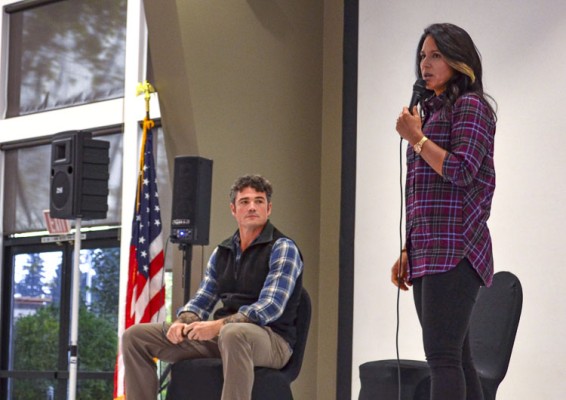 Former U.S. Representative Tulsi Gabbard appears at Vancouver events in ...