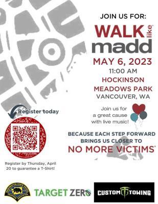 Register now for Walk Like MADD rally - ClarkCountyToday.com