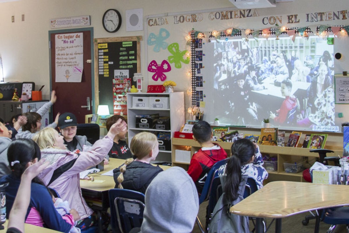 Woodland’s Dual Language 4th graders use bilingualism and technology to ...
