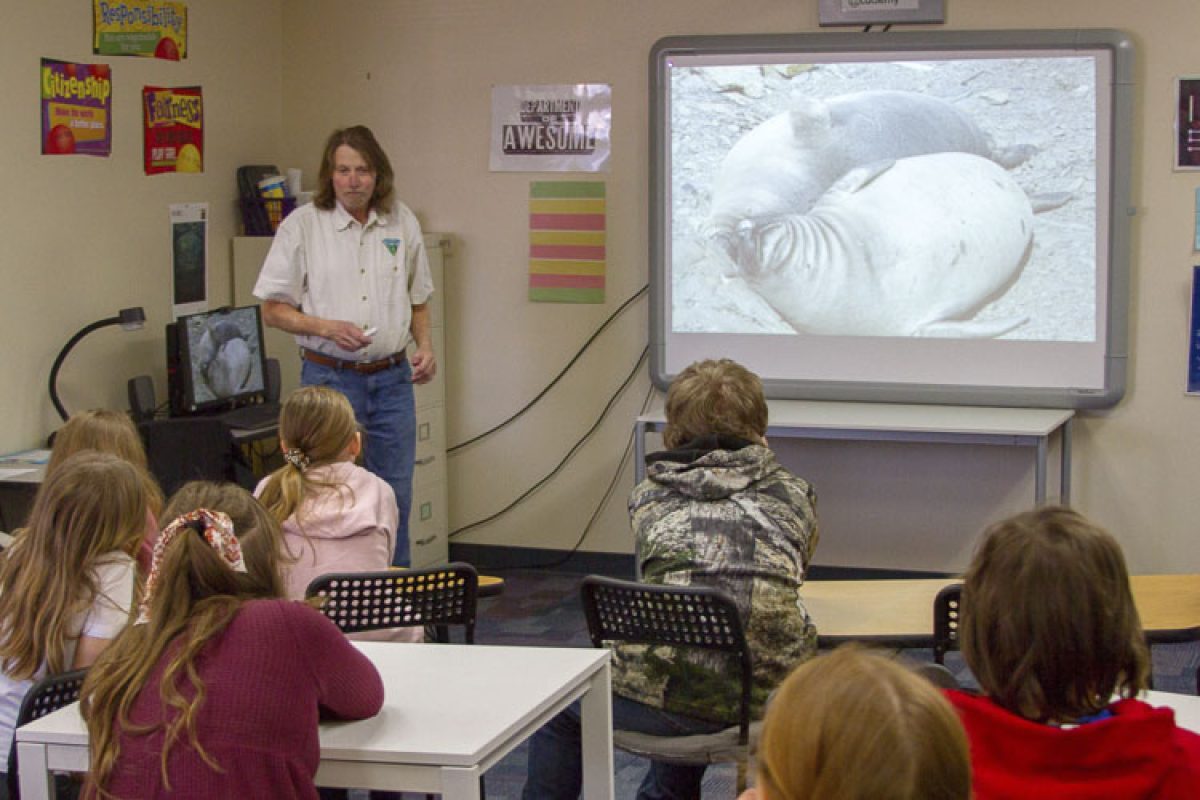 Marine Biologist John Ford inspires Lewis River Academy students ...