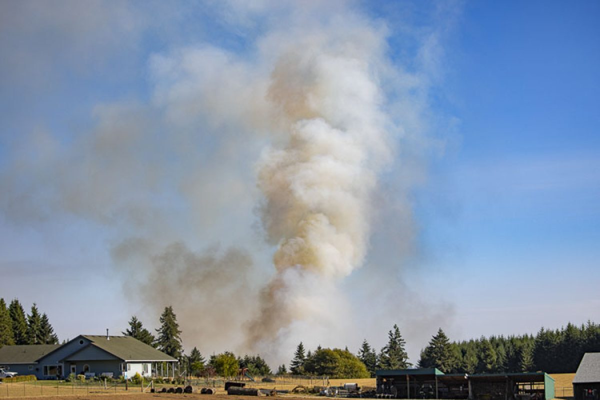 Jenny Creek Fire near La Center reduced to 32 acres – ClarkCountyToday.com