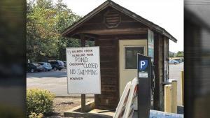 Construction of new picnic shelter beginning in January at Klineline ...