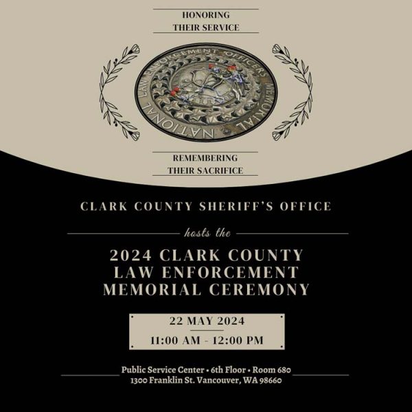2024 Clark County Law Enforcement Memorial Ceremony scheduled for May ...