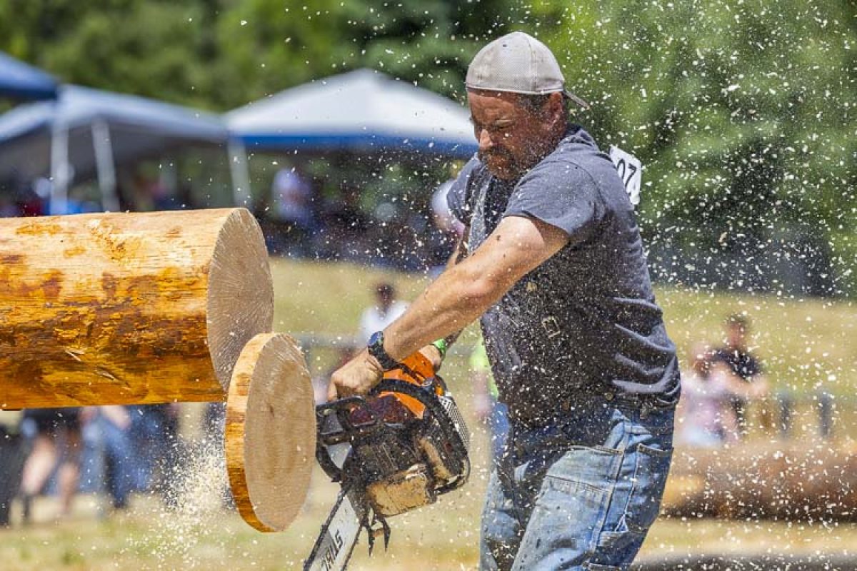 Photos: Log show and parade at Territorial Days 2024 in Amboy ...