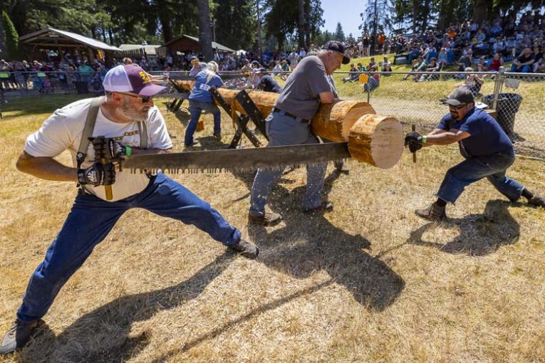 Photos: Log show and parade at Territorial Days 2024 in Amboy ...