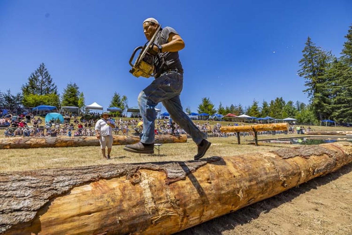 Photos: Log show and parade at Territorial Days 2024 in Amboy ...