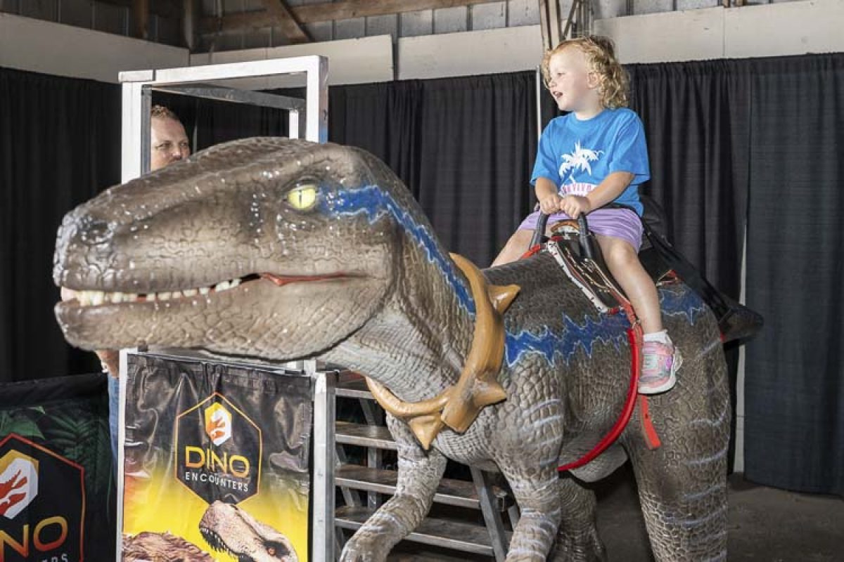 Clark County Fair goes prehistoric with Dino Encounters ...