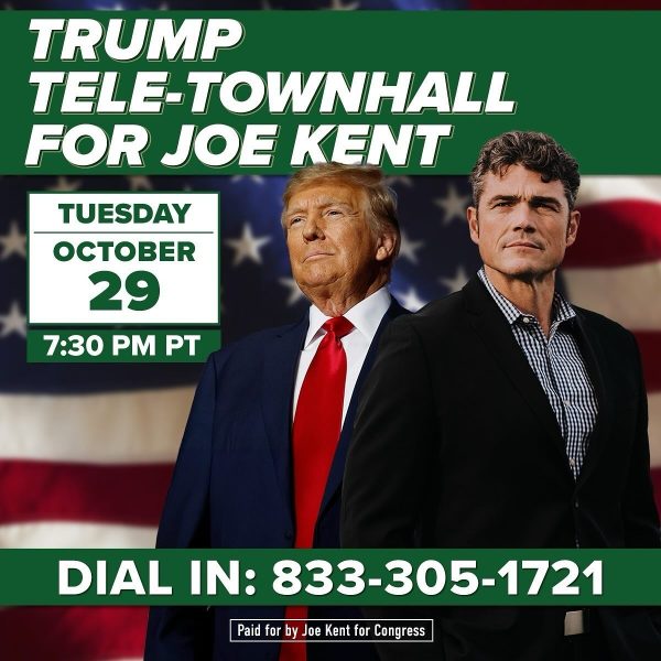 A week from election, Trump campaigns for Kent in telephone town hall ...