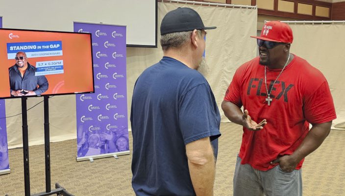 Stephen Davis brings his message of unity with Turning Point USA ...