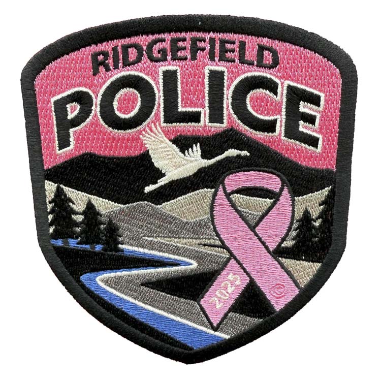 Ridgefield Police Department launches 2025 Pink Patch Campaign ...